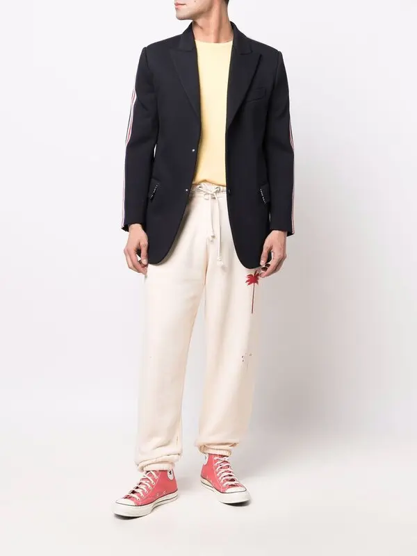 Palm Angels Side-stripe Track Blazer