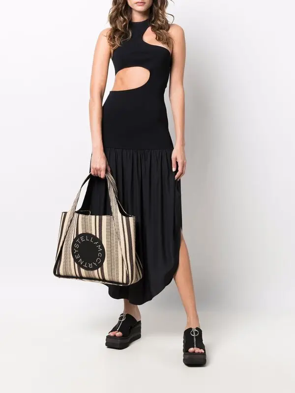 Stella McCartney Cut-out Asymmetric Dress