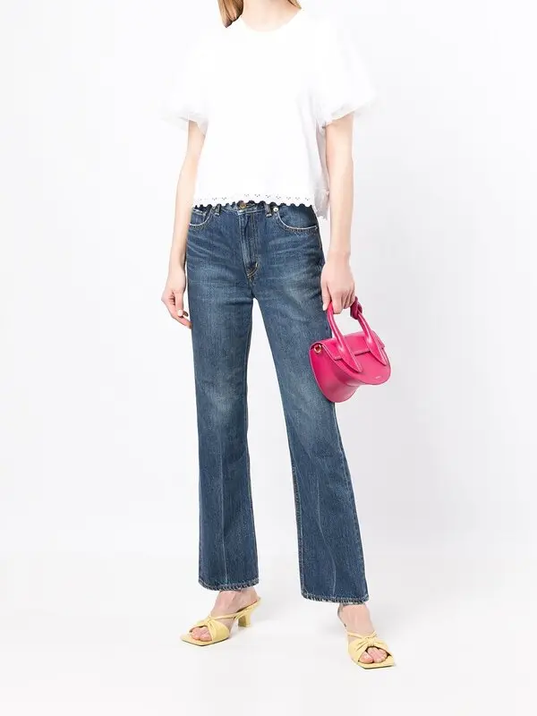 TU ES MON TRESOR The Amethyst Flared Jeans