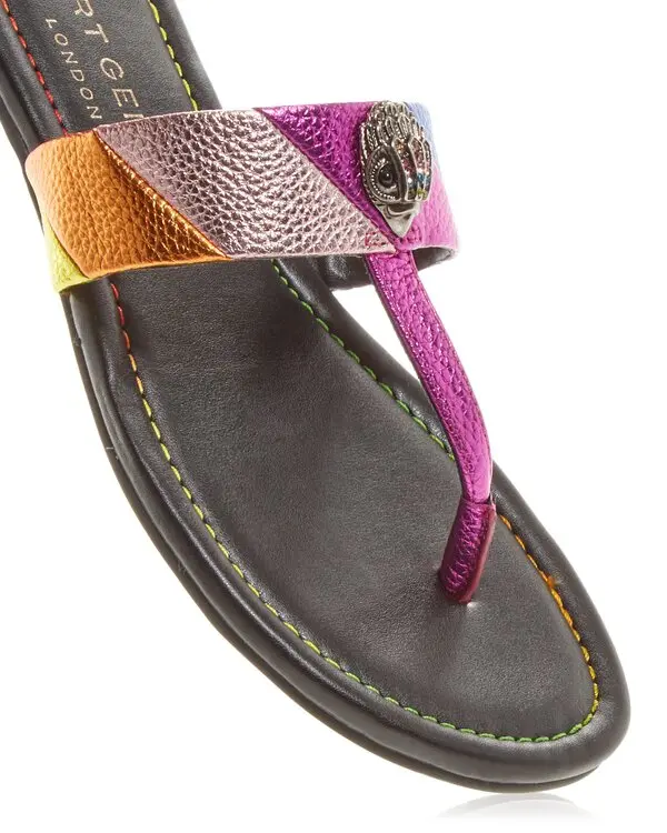 Kurt Geiger Kensington T-strap Sandals - Open Misce