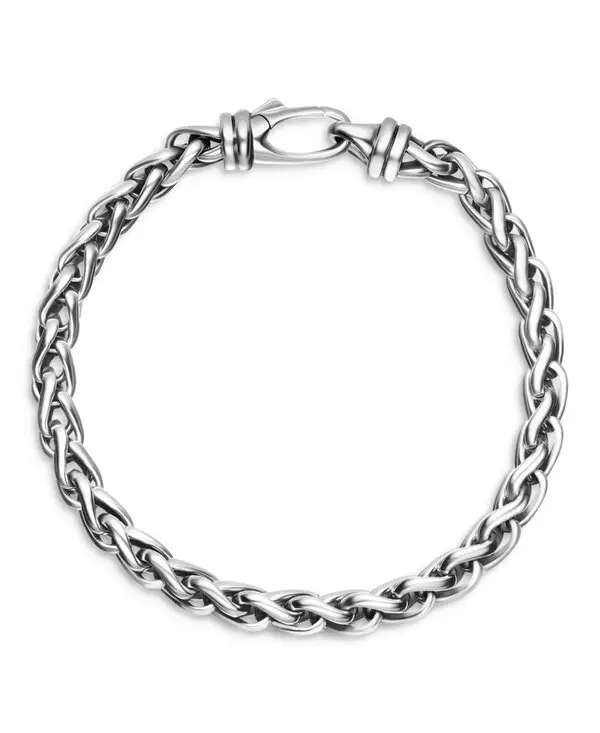 David Yurman Sterling Wheat Chain Link Bracelet