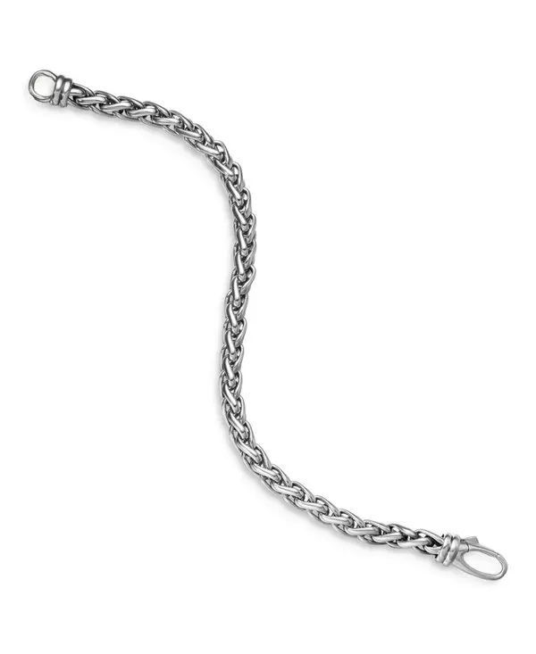 David Yurman Sterling Wheat Chain Link Bracelet