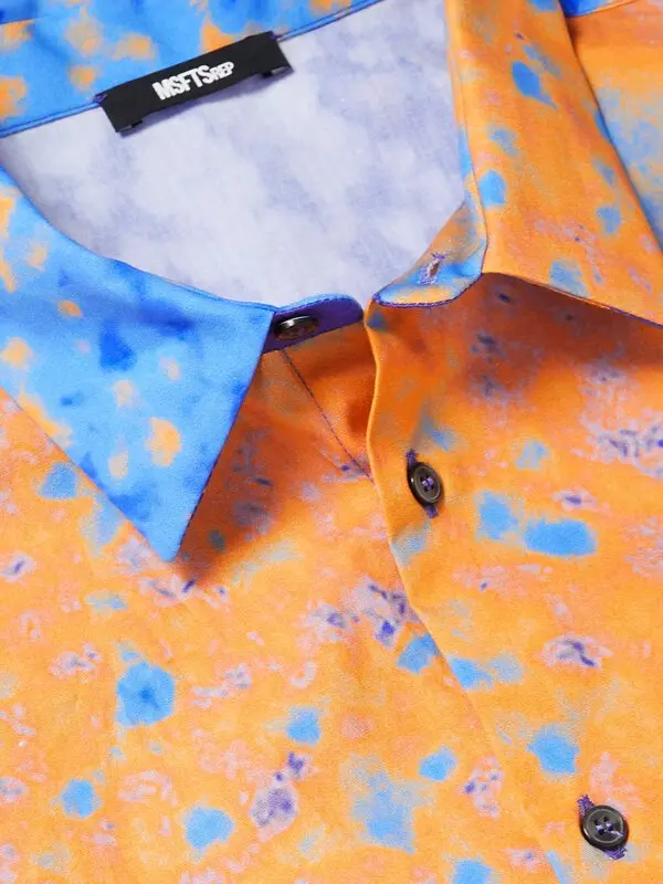MSFTS Printed Cotton Shirt