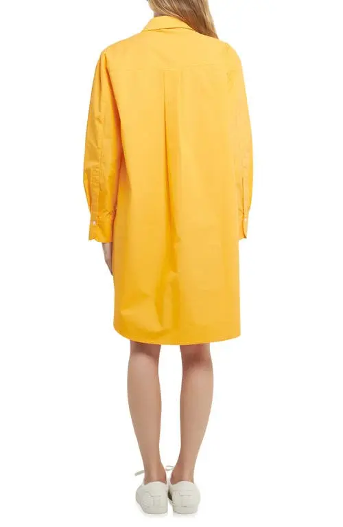 English Factory Classic Collared Shirtdress - Clementine