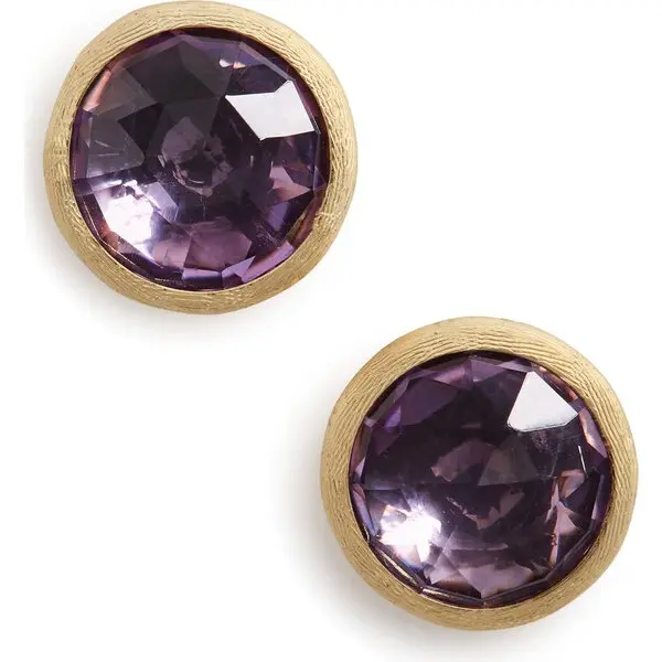 Marco Bicego Jaipur Semiprecious Stone Stud Earrings - Amethyst