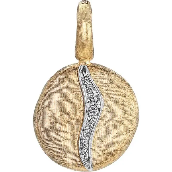 Marco Bicego Jaipur Diamond Accent Pendant - Yellow-white