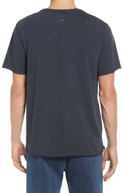 Rag & Bone Miles Organic Cotton Pocket T-shirt - Darkgrey