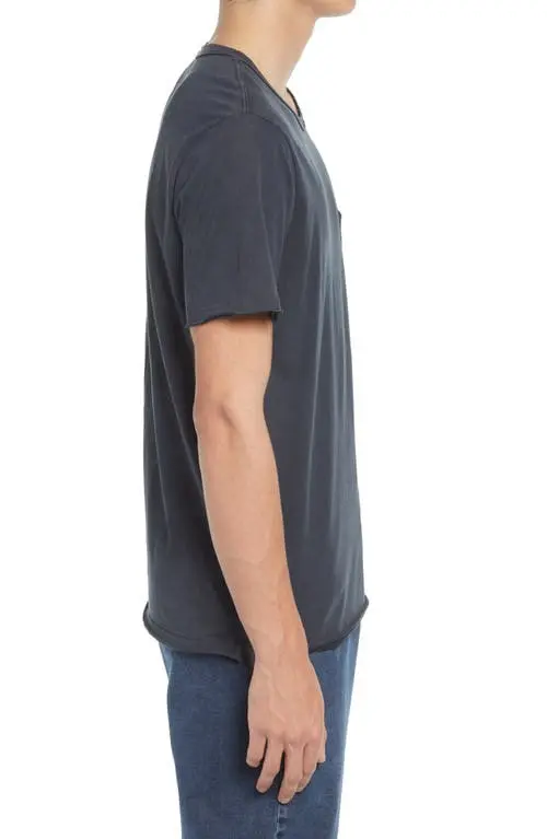 Rag & Bone Miles Organic Cotton Pocket T-shirt - Darkgrey