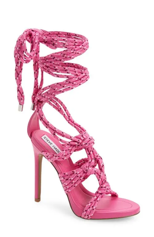 Steve Madden Fiore Ankle Tie Sandal - Pnk Multi