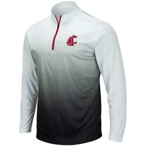 COLOSSEUM Washington State Cougars Quarter-zip Jacket