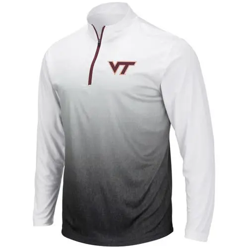 COLOSSEUM Virginia Tech Hokies Magic Team Logo Quarter-zip Jacket