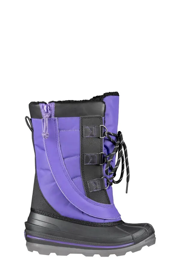 BILLY FOOTWEAR Ice Snow Boot - Black/ Purple