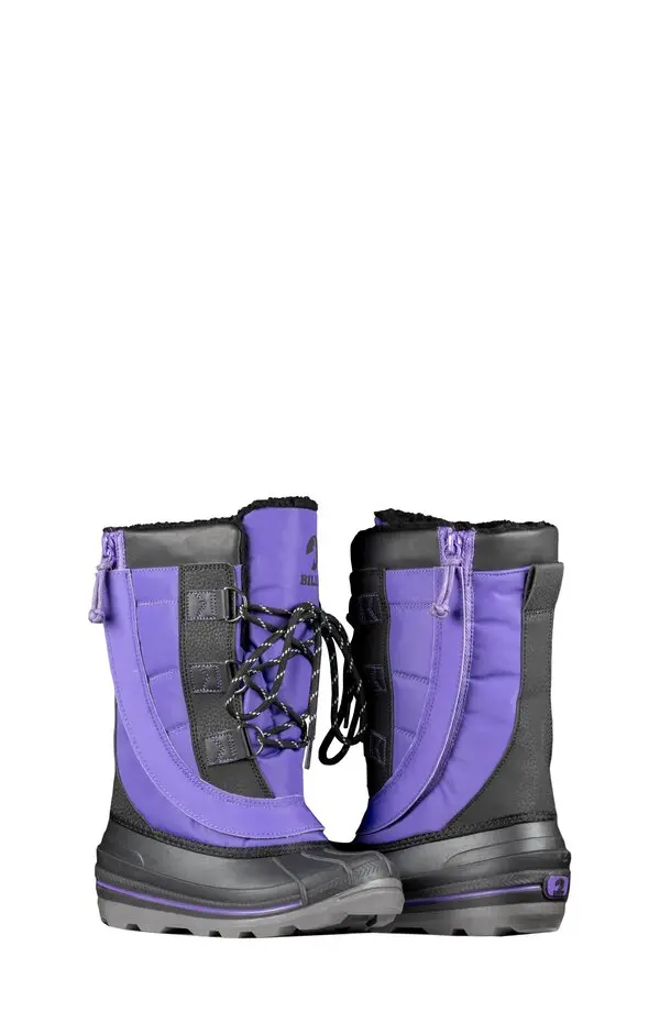 BILLY FOOTWEAR Ice Snow Boot - Black/ Purple