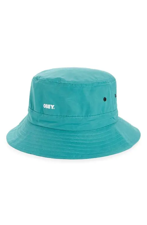 Obey Bold Century Bucket Hat - Turquoise