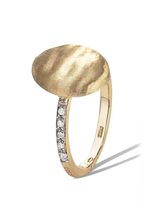 Marco Bicego Siviglia 18k Gold Diamond Ring - Yellow/white Gold