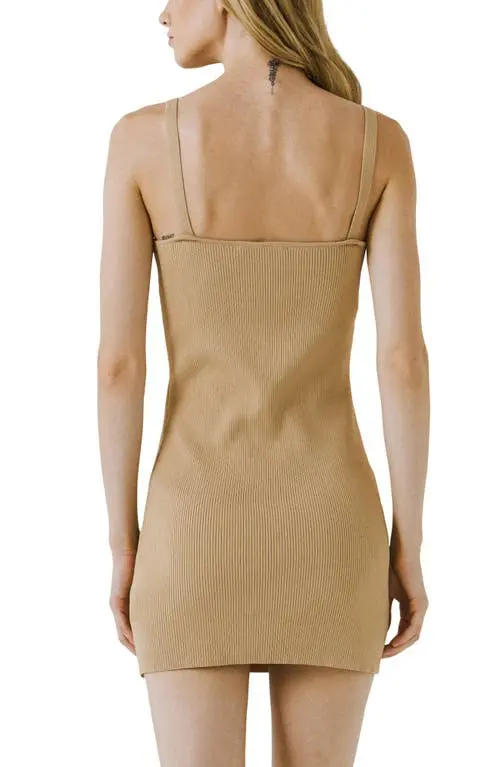 Endless Rose Ribbed Mini Dress
