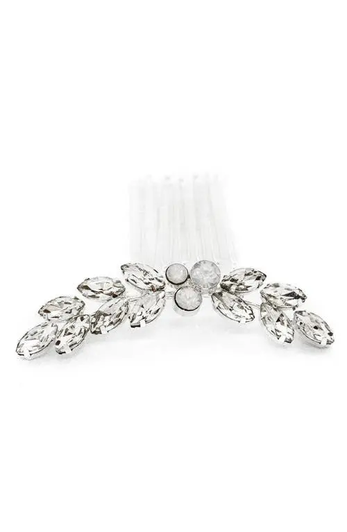 Brides & Hairpins Amber Comb - Silver