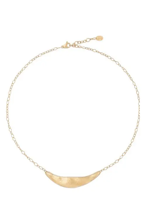 Marco Bicego Lunaria 18k Half Collar Necklace - Yellow Gold