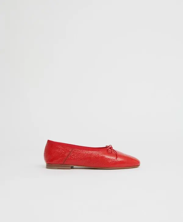 MANSUR GAVRIEL Dream Ballerina Flat - Poppy Naplak