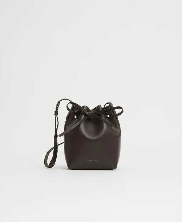 MANSUR GAVRIEL Mini Mini Bucket Bag - Mocha