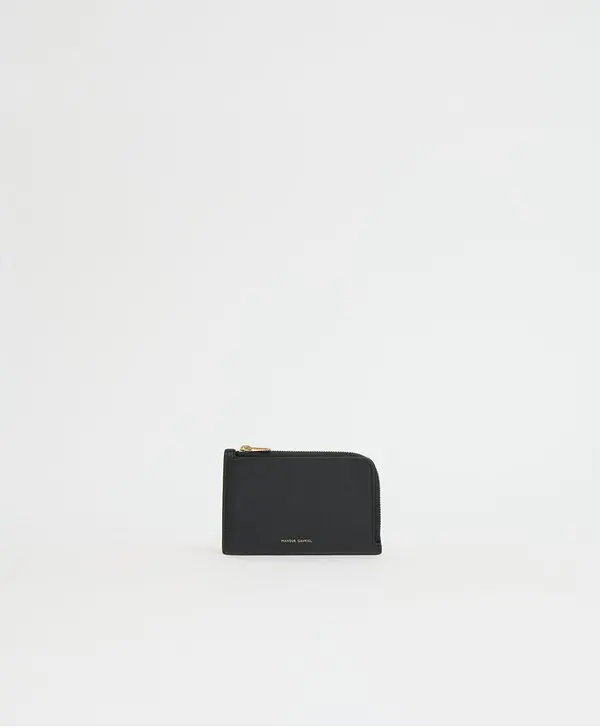 MANSUR GAVRIEL Zip Card Holder - Black
