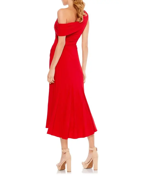 Mac Duggal Ieena Collection Asymmetrical Dress