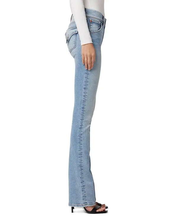 Hudson Jeans Beth Mid-rise Bootcut Jeans - Motion