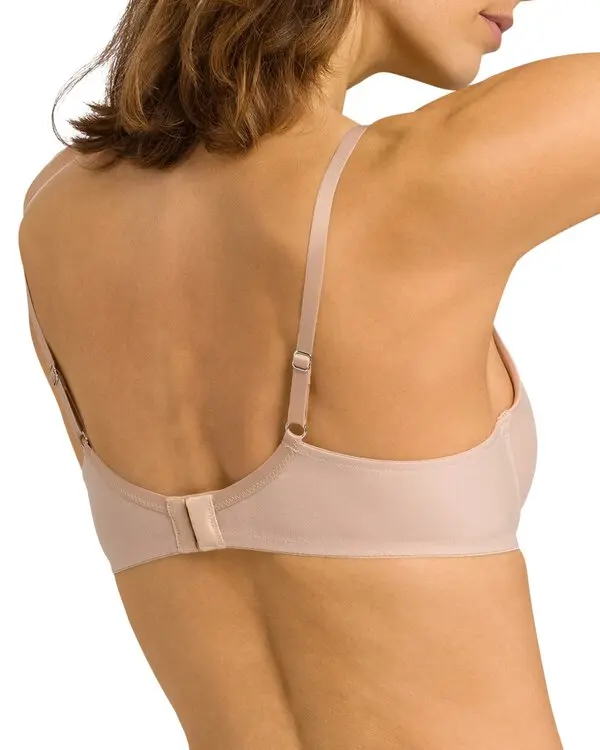Hanro Cotton Sensation T-shirt Bra - Beige