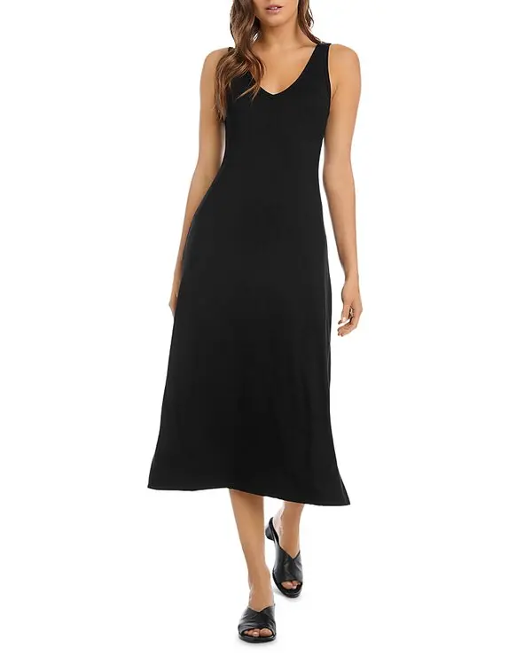 Karen Kane Brigitte Jersey Midi Dress - Black