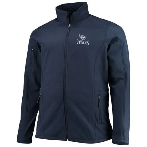 DUNBROOKE Tennessee Titans Big & Tall Sonoma Softshell Full-zip Jacket