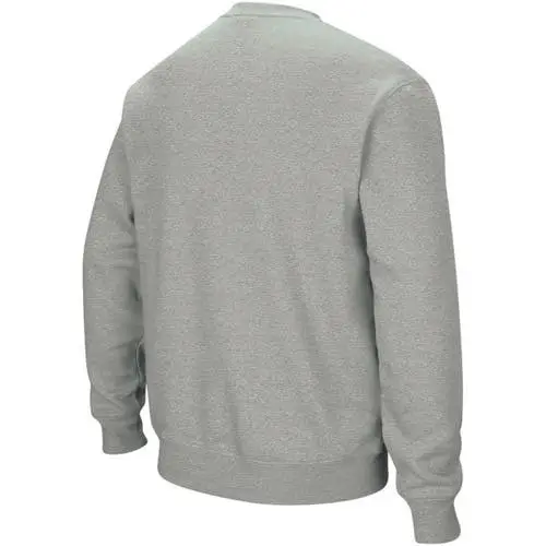 COLOSSEUM Navy Midshipmen Arch & Logo Crew Neck Sweatshirt