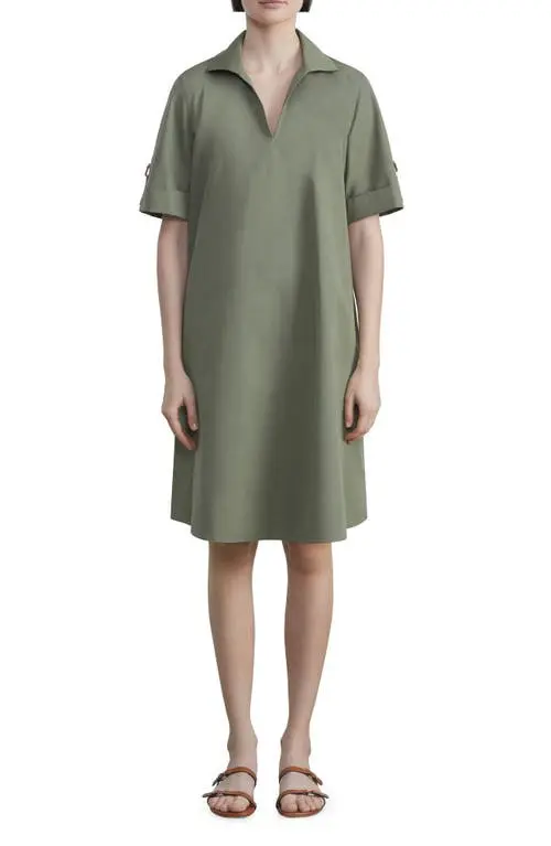 Lafayette 148 New York Maggie Cotton Shift Dress