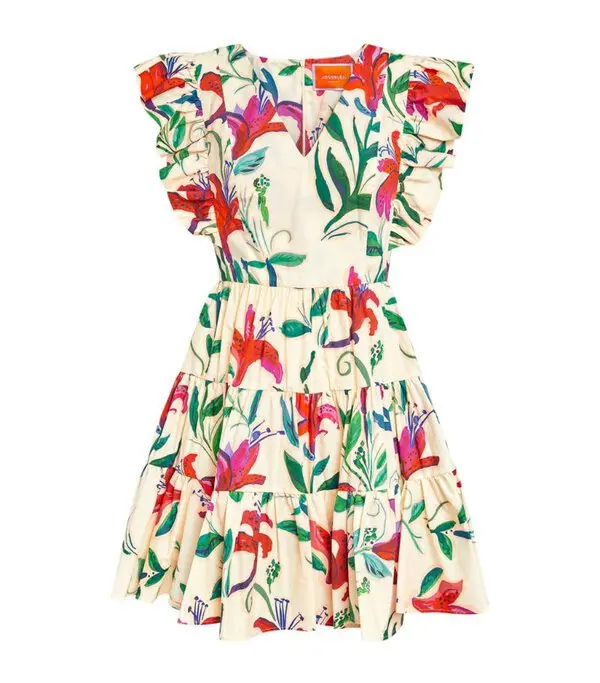 La DoubleJ Cotton Honeybun Mini Dress