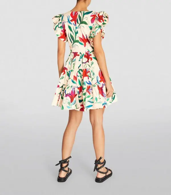 La DoubleJ Cotton Honeybun Mini Dress