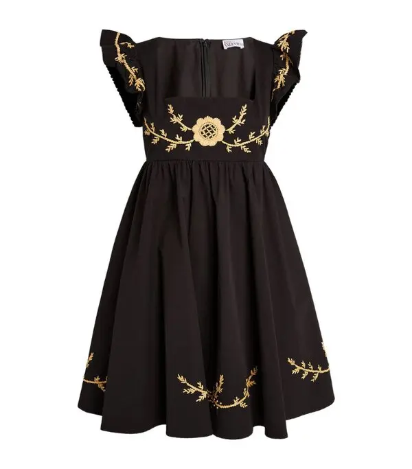 Red Valentino Cotton Mini Dress