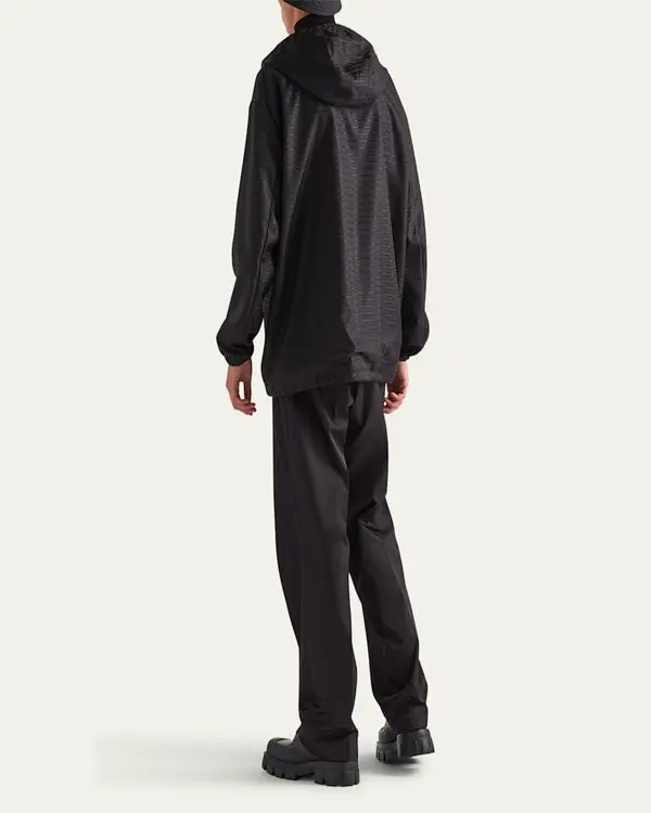 Prada Re-nylon Blouson Jacket - Nero