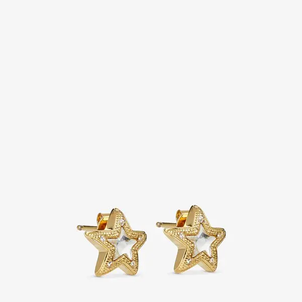 JIMMY CHOO Jc Star Stud Earrings - Silver