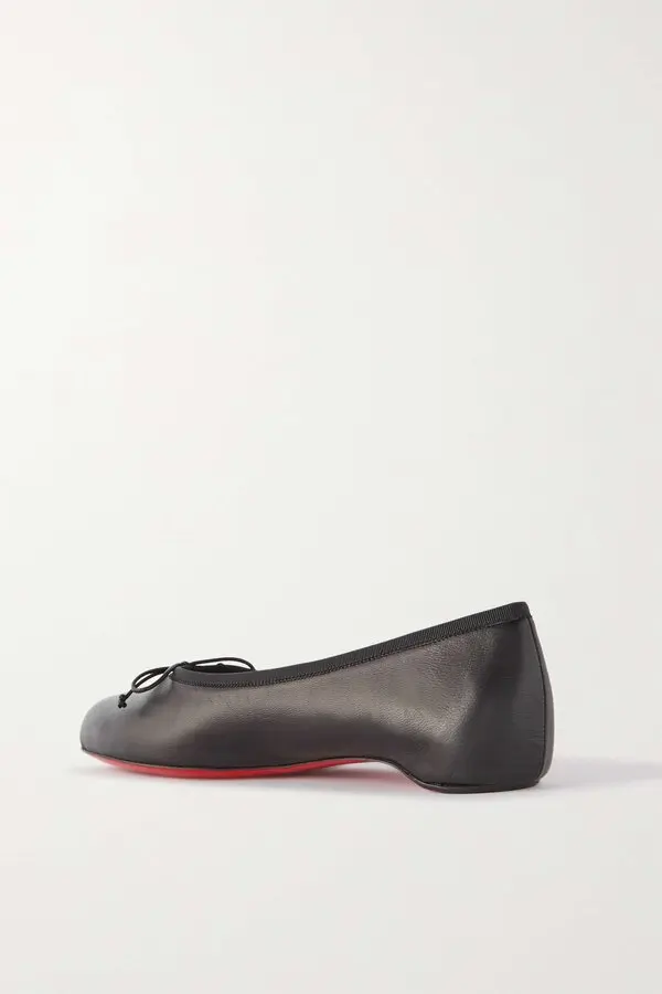 CHRISTIAN LOUBOUTIN Soniettina Leather Ballet Flats