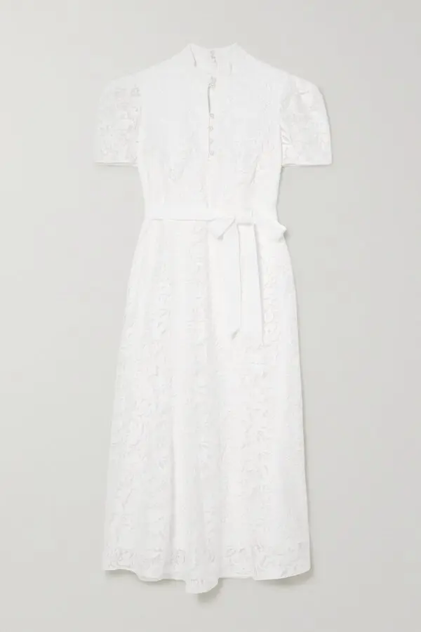 chinese dress ladies ERDEM: Short Sleeve Midi Shirt Dress