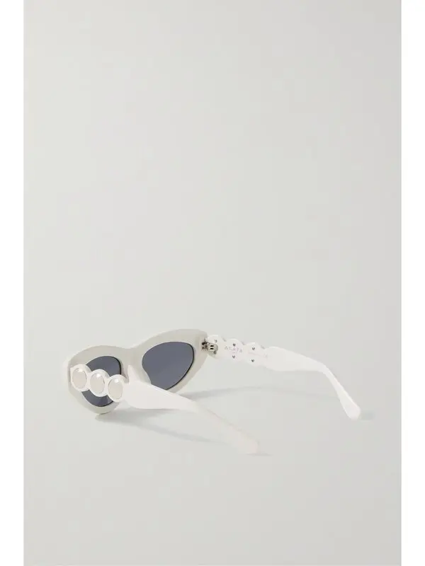 Alaïa - Cat-Eye Acetate Sunglasses