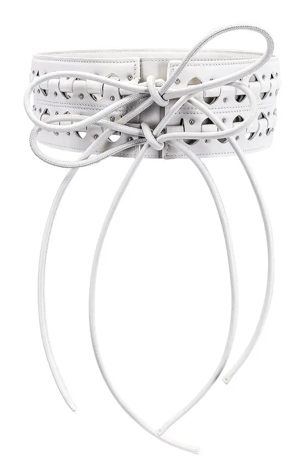 Alaïa Hinge Belt - Blanc Optique