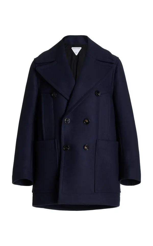 Bottega Veneta Cocoon Double-breasted Pea Coat
