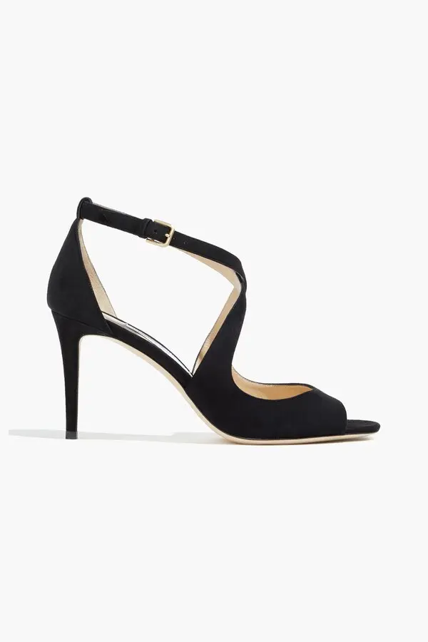 JIMMY CHOO Emily Suede Sandals
