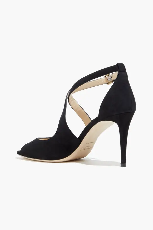 JIMMY CHOO Emily Suede Sandals