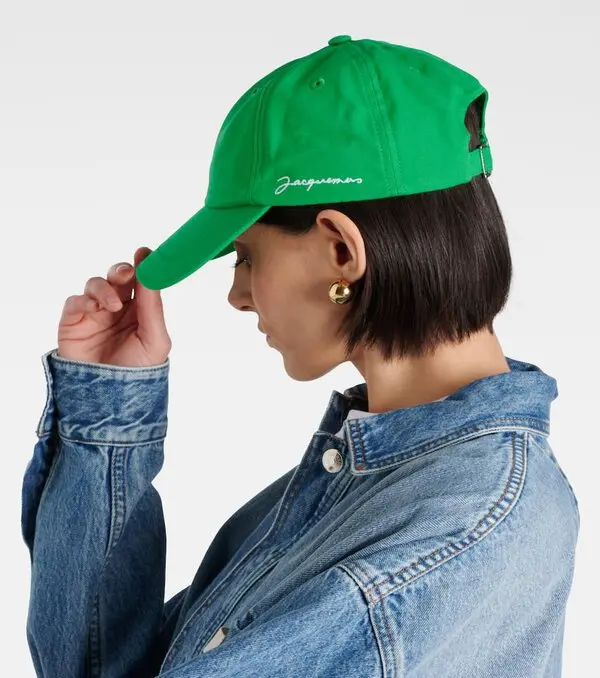 JACQUEMUS La Casquette Baseball Cap Hat Deep Green XXL Size 62 - US 7 3/4 MINT Jacquemus Hat | eBay main image 4