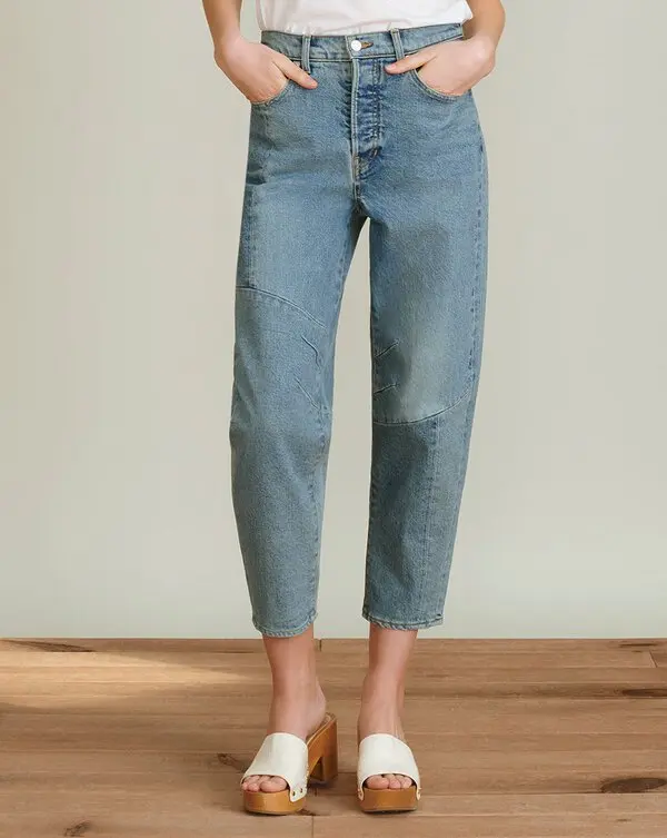 Veronica Beard Charlie Barrel Jean Lava