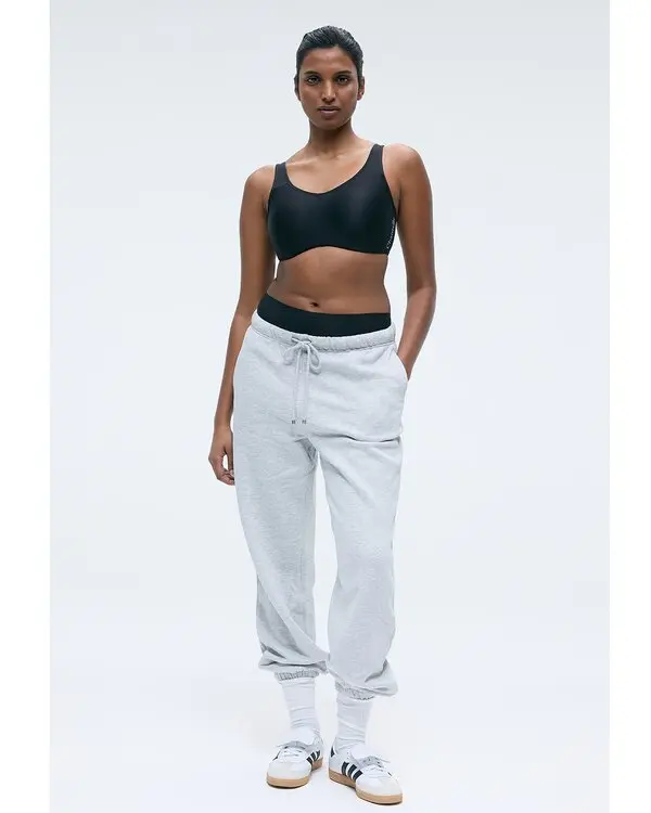 Chantelle High Impact Sports Bra - Black/grey