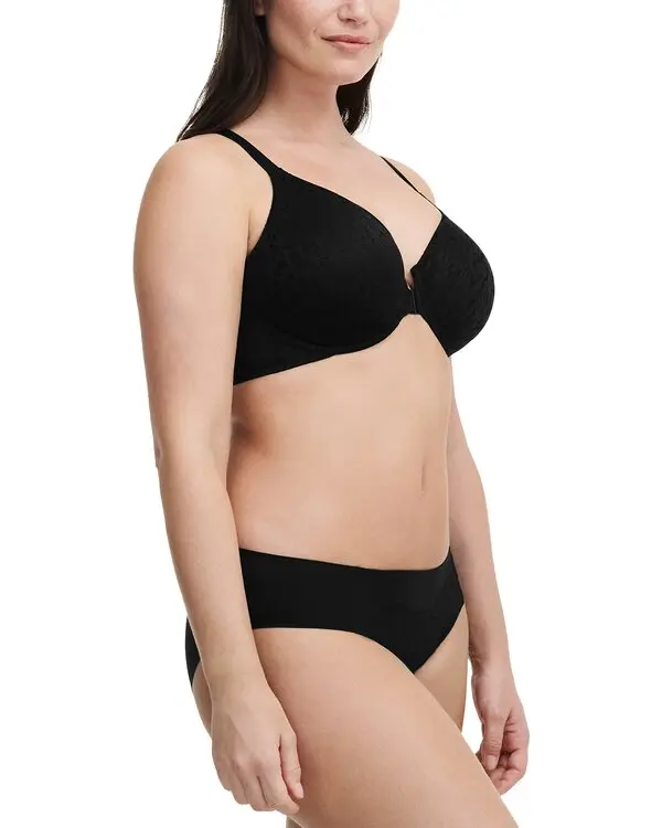 Chantelle Norah Front Closure Molded Bra - Black