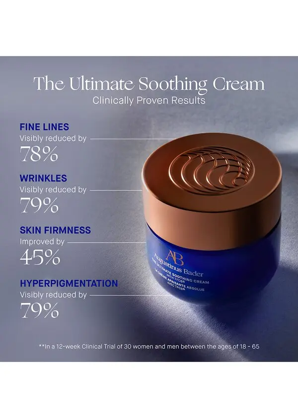 Augustinus Bader The Ultimate Soothing Cream Skincare, Lame, Ultra-rich, Multi-corrective