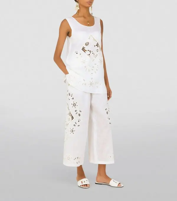 Dolce & Gabbana Embroidered Culottes